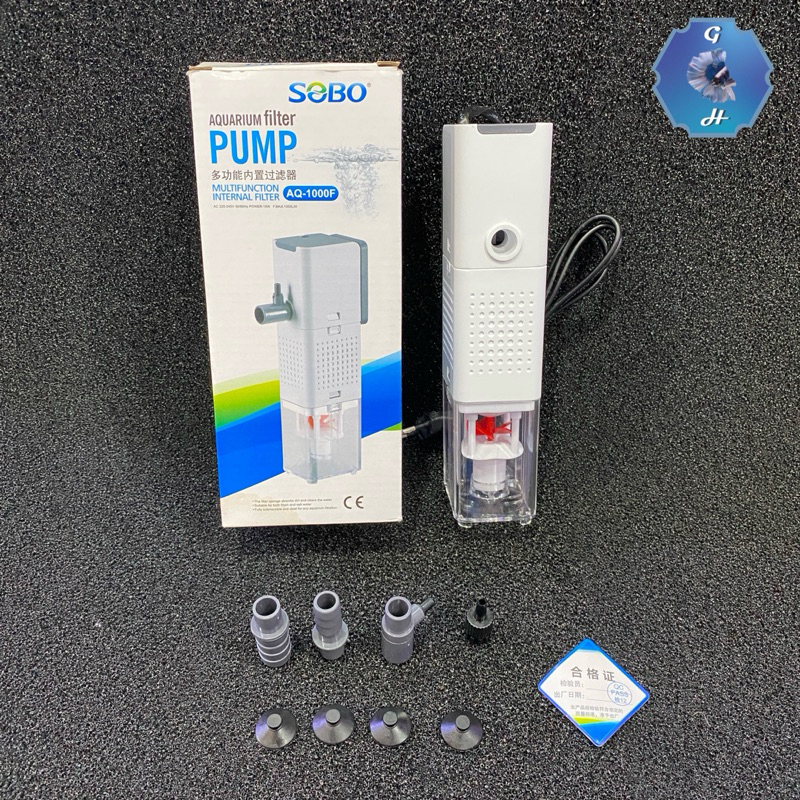 Jual SOBO AQ-1000F - INTERNAL FILTER SOBO - FILTER AQUARIUM - 15 WATT ...