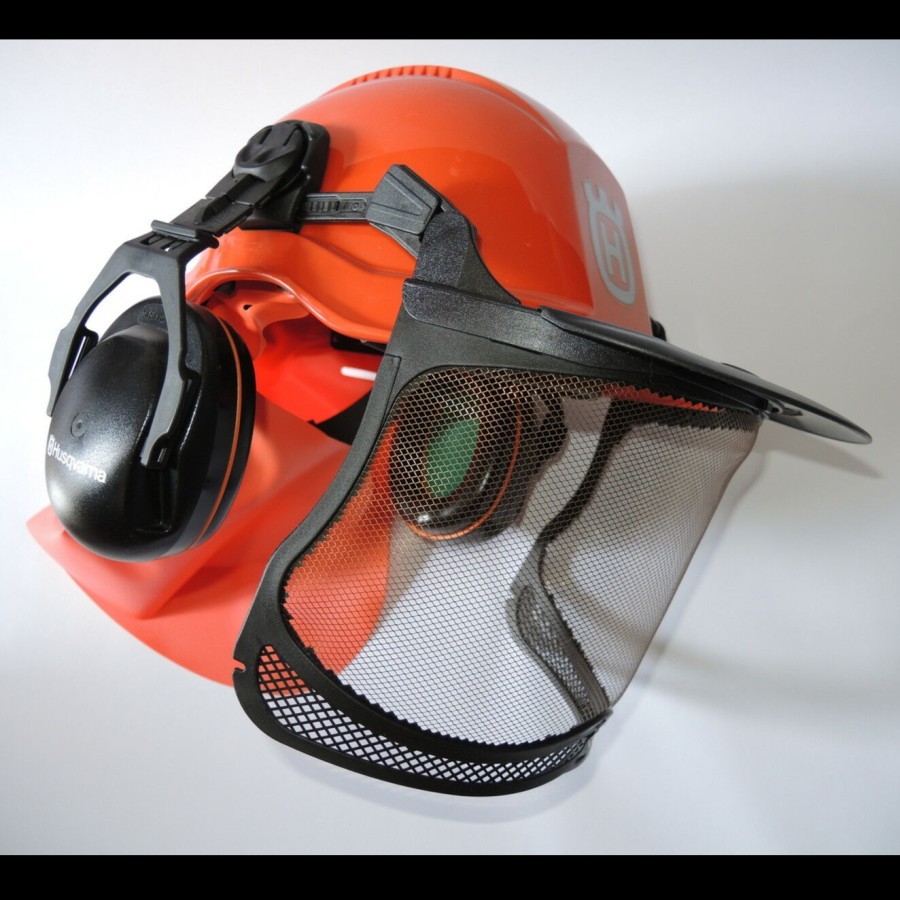 Jual Helm Helmet Pro Fluorescent Forest HUSQVARNA | Shopee Indonesia