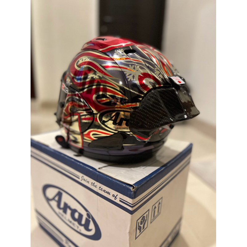 Jual arai rx7x haga chrome | Shopee Indonesia