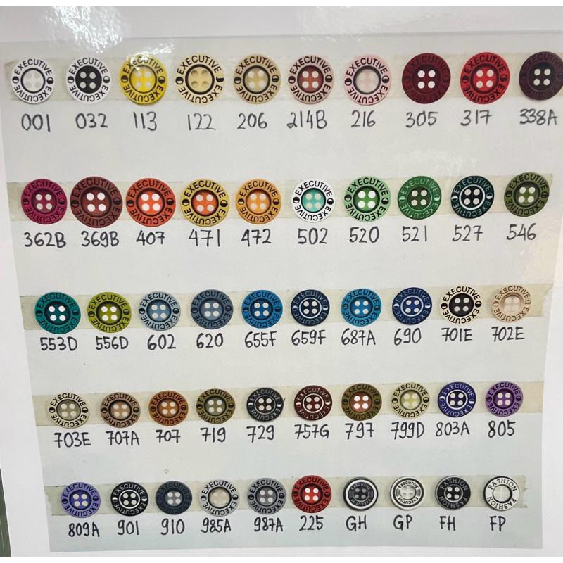 Jual Kancing Executive/Kancing Grafir/ Kancing Hem 20L/13 mm (1 ...