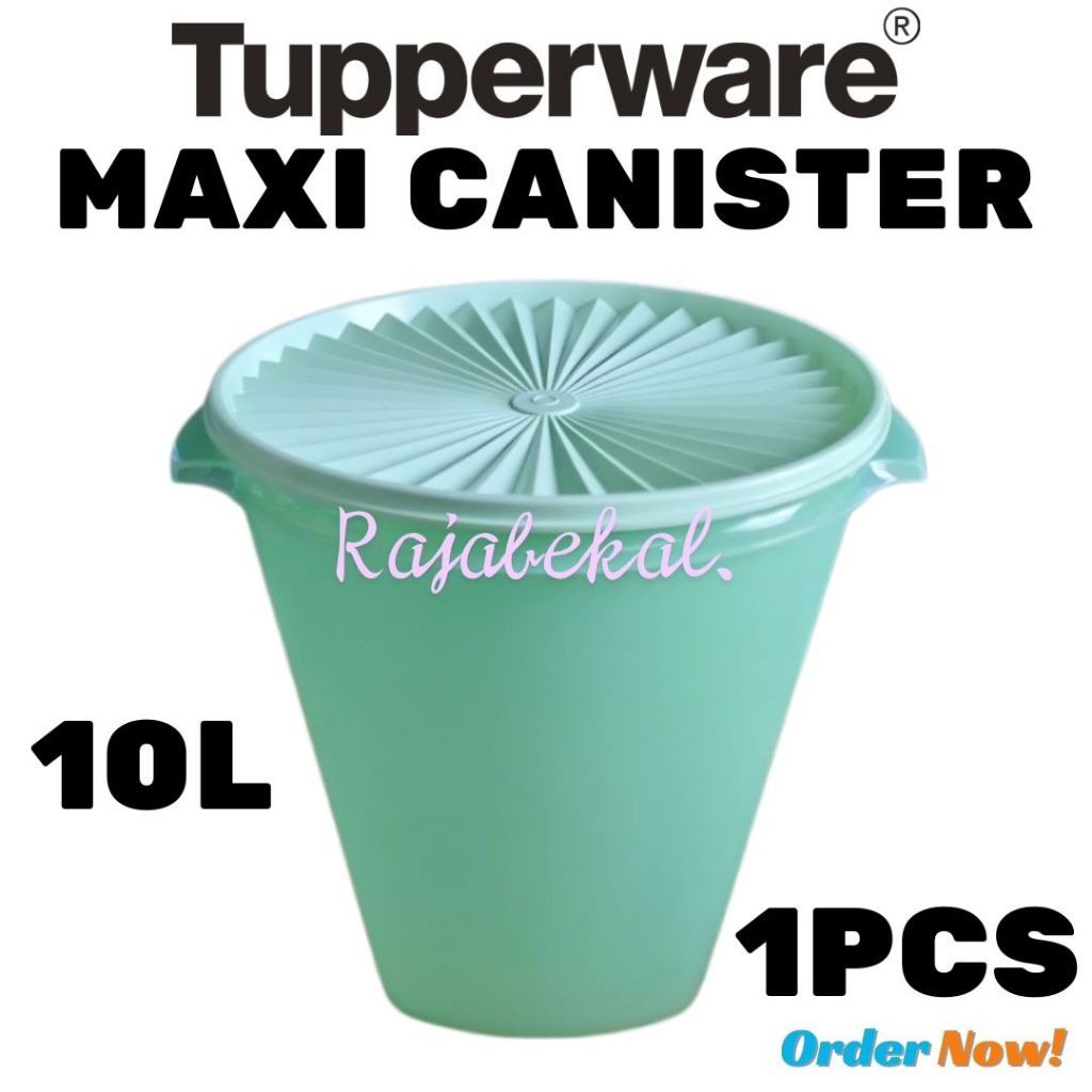 Jual PROMO Tupperware Maxi Canister 10L ECER 1PCS | Shopee Indonesia