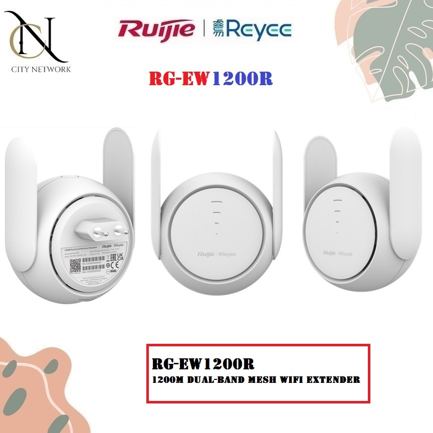 Jual RUIJIE RG-EW1200R 1200M Dual-band Mesh Wi-Fi Extender | Shopee ...