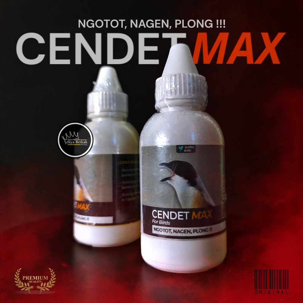 Jual Vitamin Burung Cendet CENDET MAX Obat Vitamin Penggacor Burung ...
