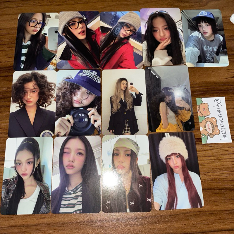 Jual [read desc] official pc photocard NewJeans how sweet weverse A B C minji hanni danielle ...