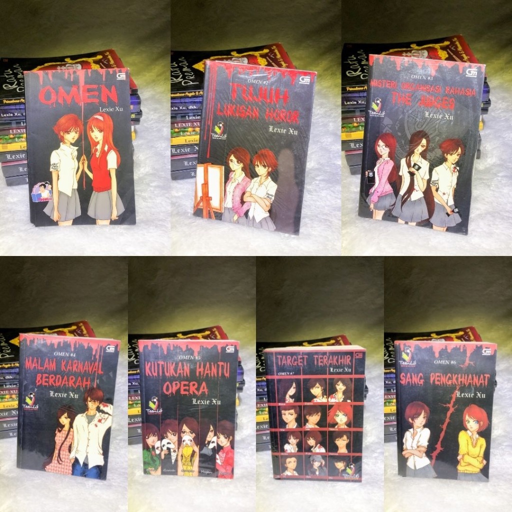 Jual NOVEL REMAJA LEXIE XU, OMEN SERIES, JOHAN, DARK SERIES, KUMCER ...