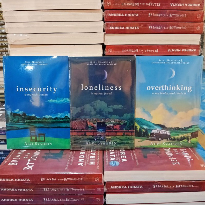 Jual KODE D4U PAKET 3 BUKU INSECURITY LONELINESS OVERTHINKING SERI SELF ...
