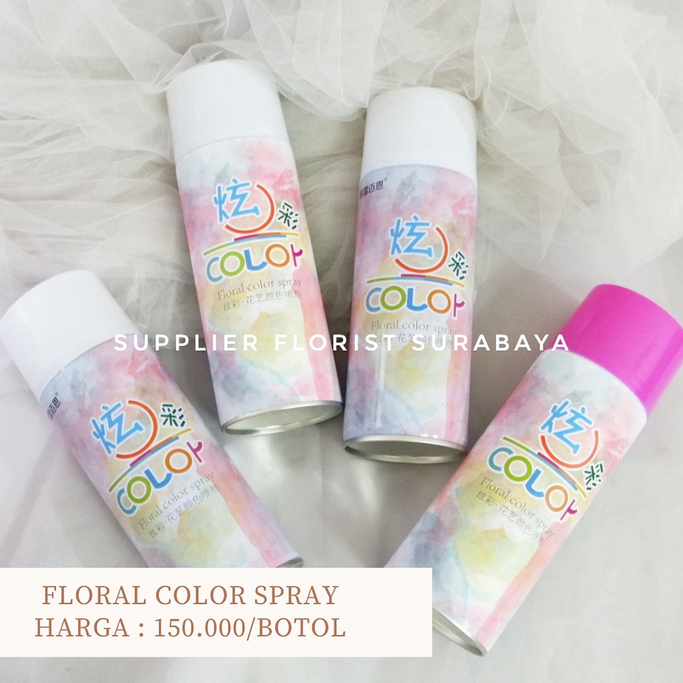 Jual KODE M65R FLORAL COLOR SPRAY CEPAT KERING PENGUBAH WARNA BUNGA ...