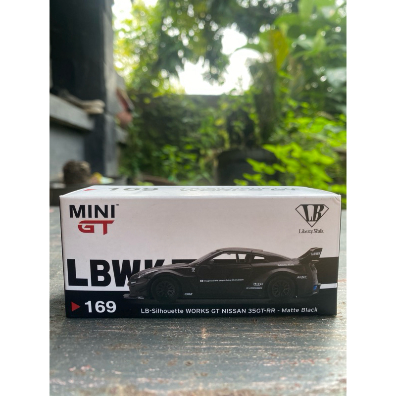 Jual MINI GT R35 LBWK MATTE BLACK | Shopee Indonesia