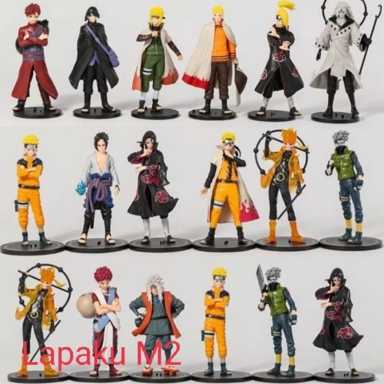 Jual KODE P52Z ACTION FIGURE NARUTO SASUKE MINATO MADARA RANDOM ...