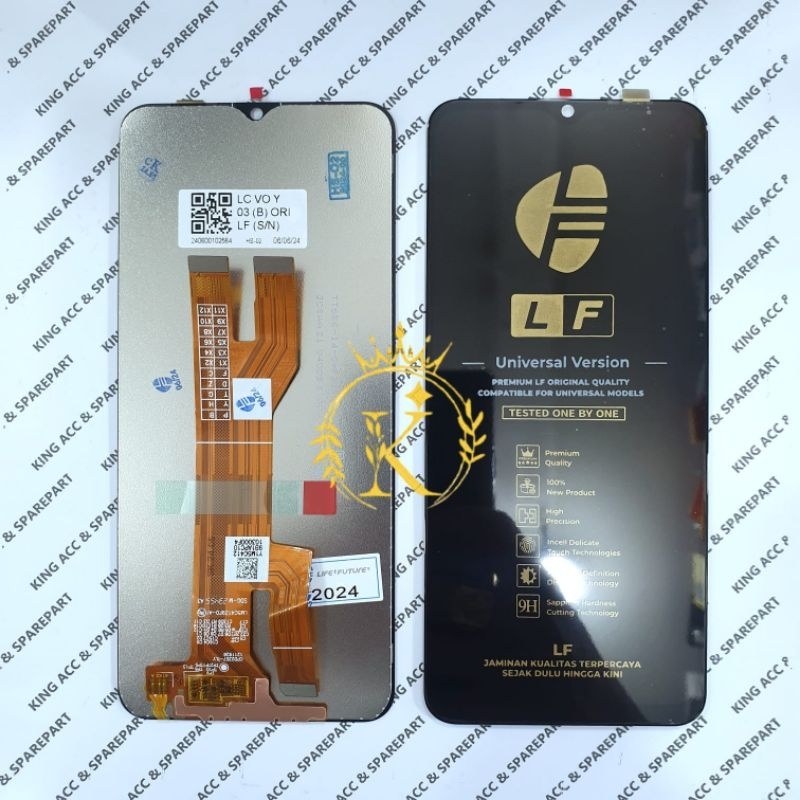 Jual LCD TOUCHSCREEN VIVO Y03 / Y03T V2332 / Y18 / Y18E / Y18S /Y28S 5G ...