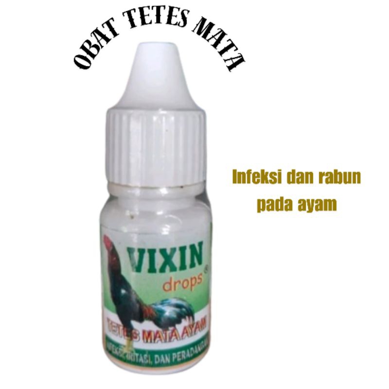 Jual OBAT TETES MATA AYAM SAKIT VIXIN DROP | VIKSIN OBAT TETES MATA ...