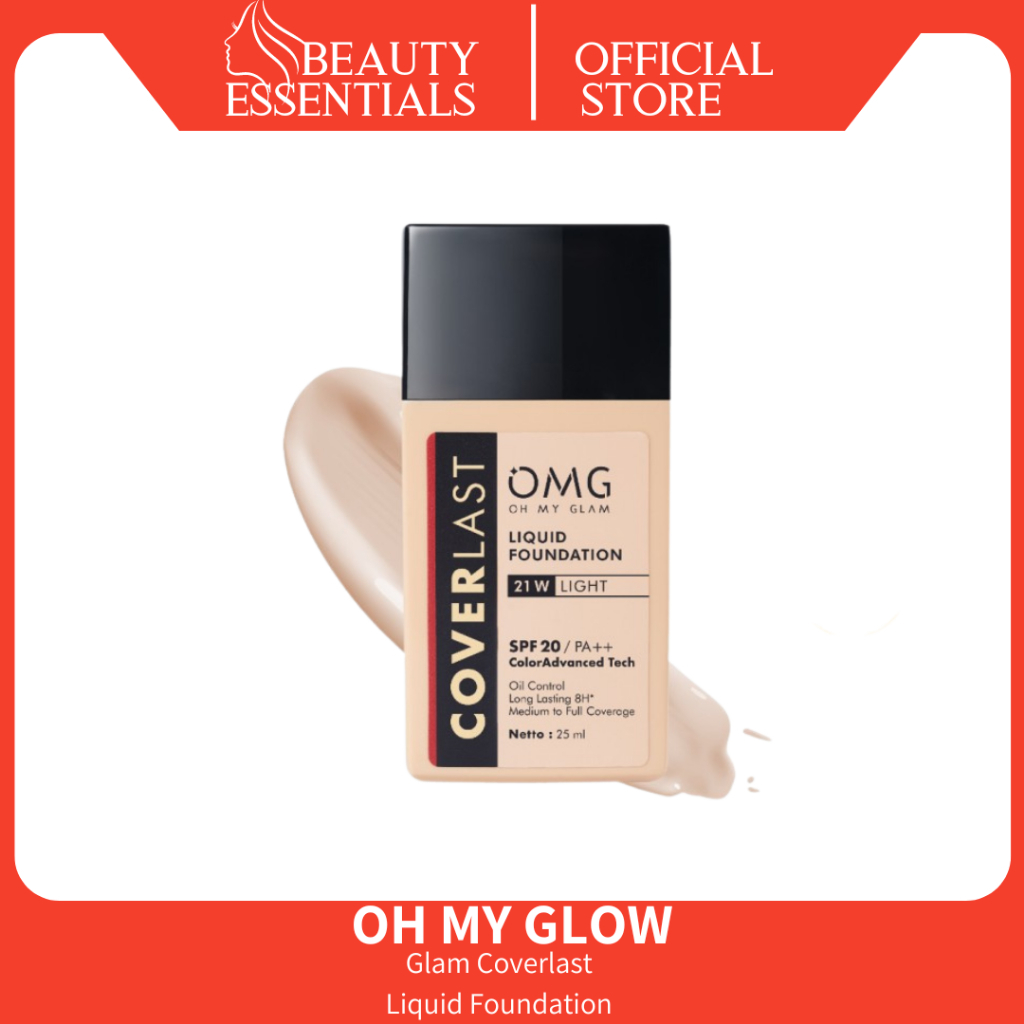 Jual OMG Oh My Glam Coverlast Liquid Foundation - Alas Bedak BPOM ...