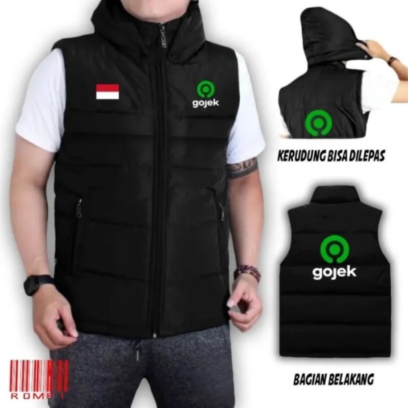 Jual Rompi Go jek new rompi terbaru pria wanita | Shopee Indonesia
