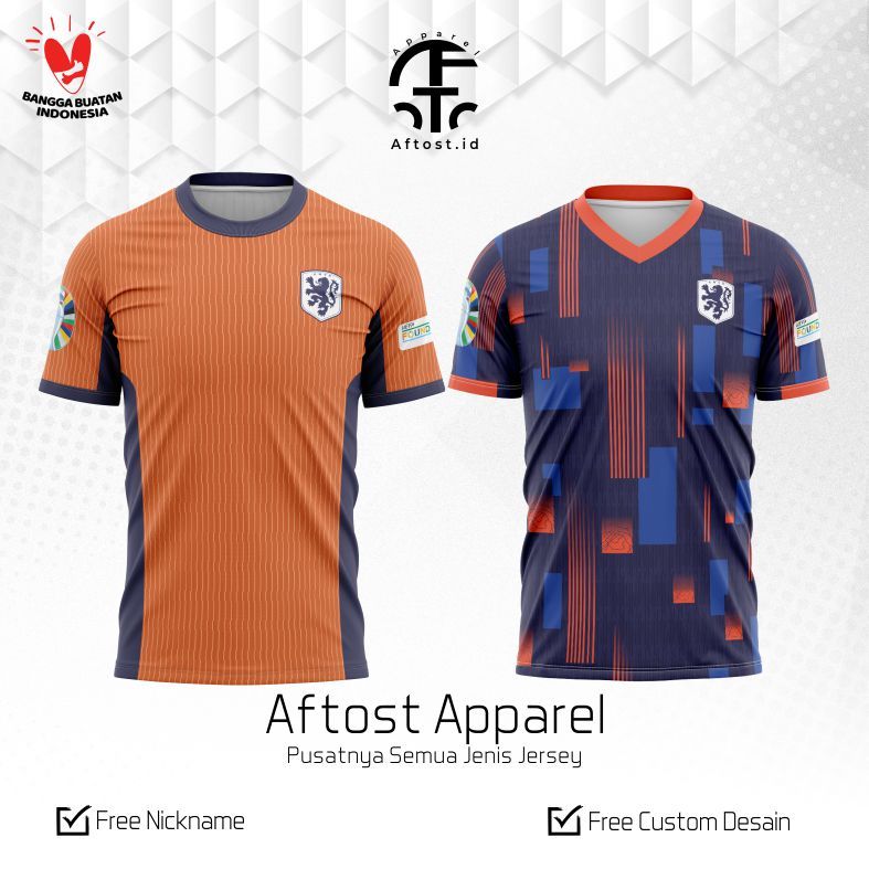 Jual JERSEY BAJU SEPAK BOLA TIMNAS BELANDA TERBARU EURO 2024 FULL ...