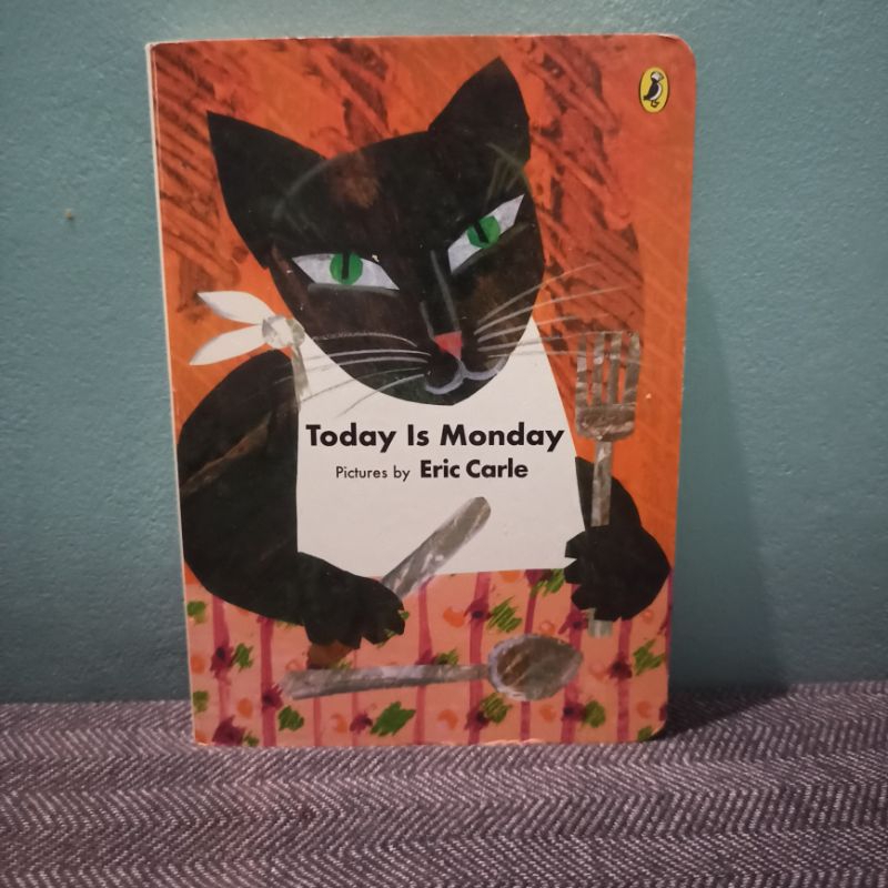 Jual Eric Carle Today Is Monday Board Book - Buku Cerita Anak | Shopee ...