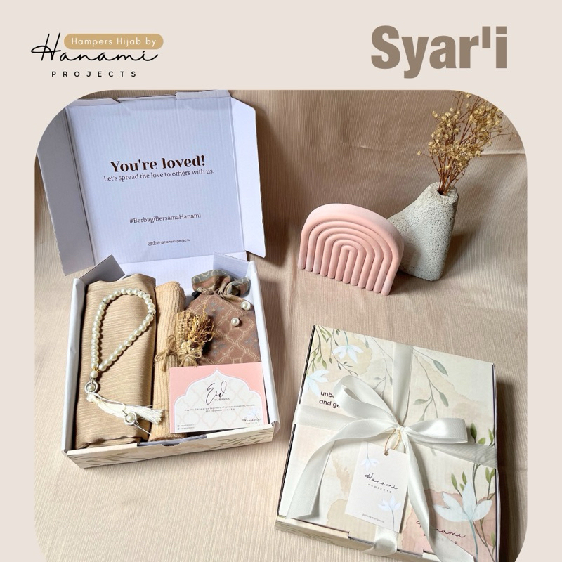 Jual Hanami - Hampers Hijab Syar'i Kado Guru Hadiah Ultah Lebaran ...