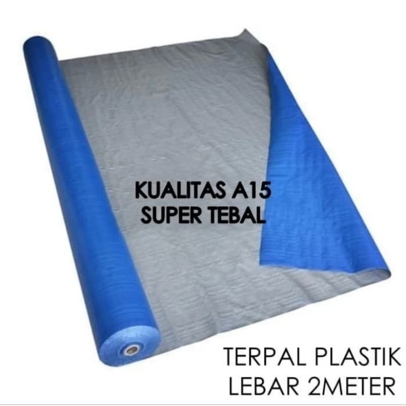 Jual Terpal A15 Rol lebar 2 meter (harga per 1 meter)/TERPAL PLASTIK ...