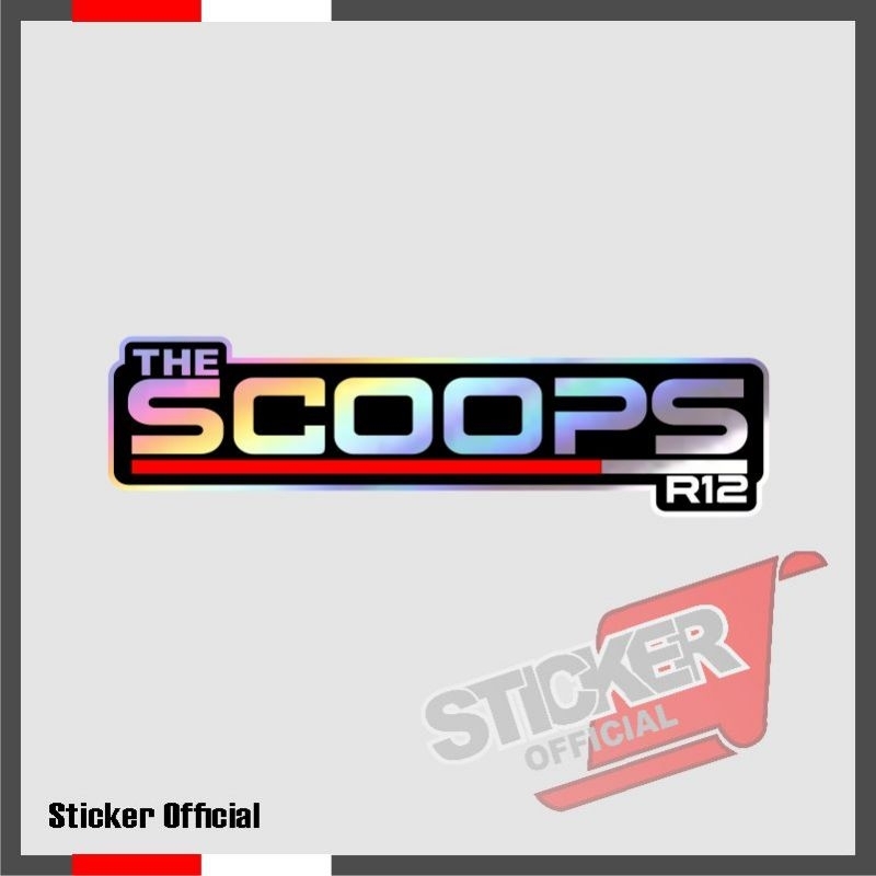 Jual sticker Scoopy logo scoopy | Shopee Indonesia