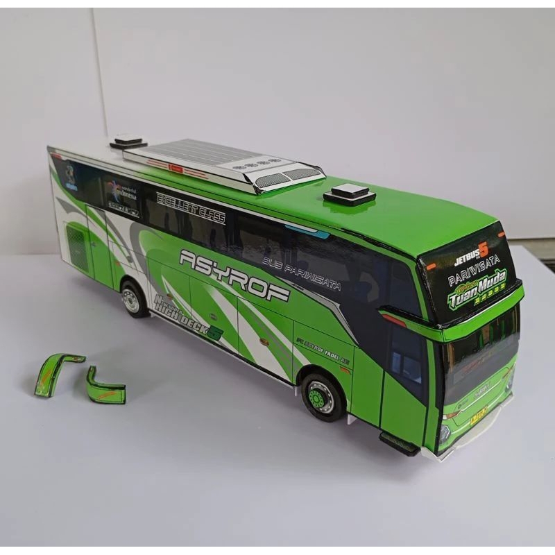 Jual Miniatur Bis basuri TUAN MUDA ASYROF Jet Bus 5 Mainan koleksi ...