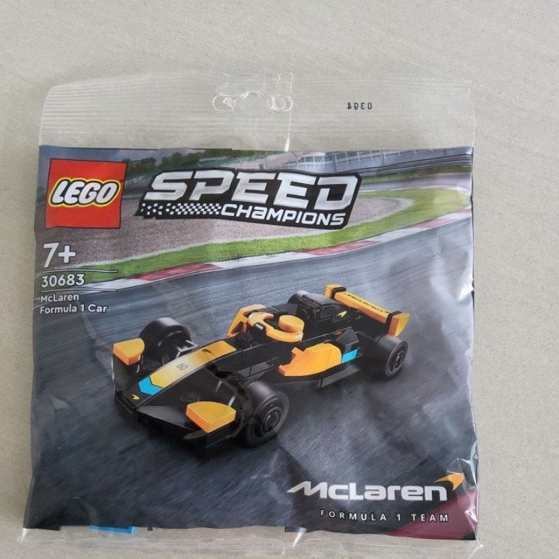 Jual LEGO 30683 McLaren Formula 1 Car Speed Champion Polybag | Shopee ...