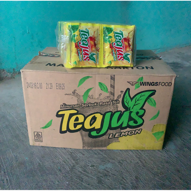 Jual Tea jus lemon gula batu melati 1 dus karton | Shopee Indonesia