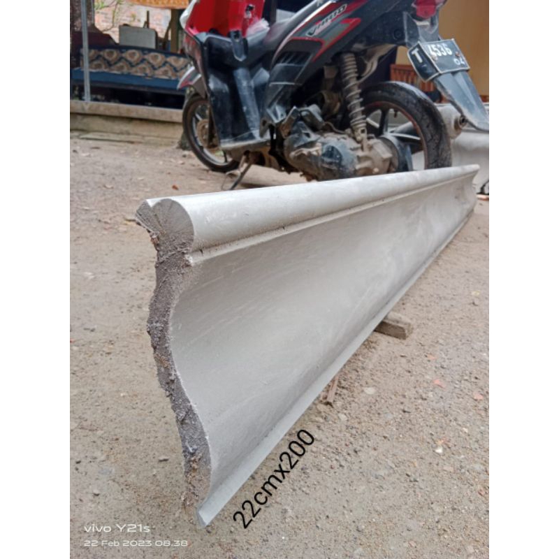 Jual Lisplang beton ukuran 20.cm x 2m (minimal pembelian 5 batang ...