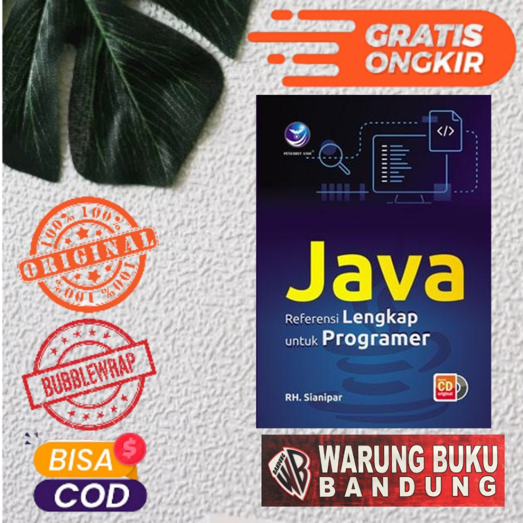 Jual Buku Java: Referensi Lengkap Untuk Programer - R.h. Sianipar ...