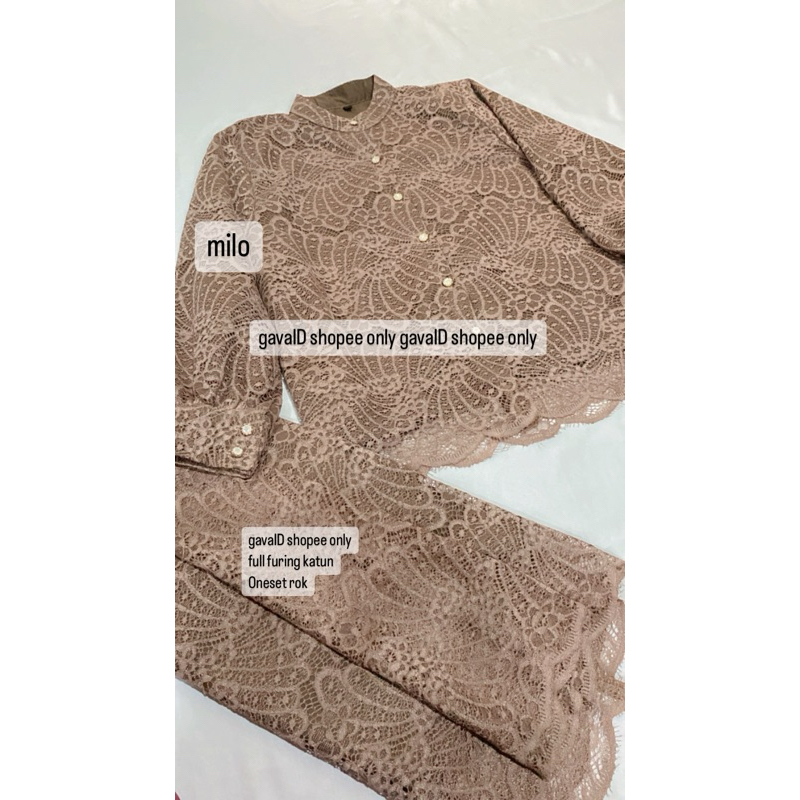 Jual SHUA ONE SET DRESS | ONESET BRUKAT | SET ROK BRUKAT (READY ...