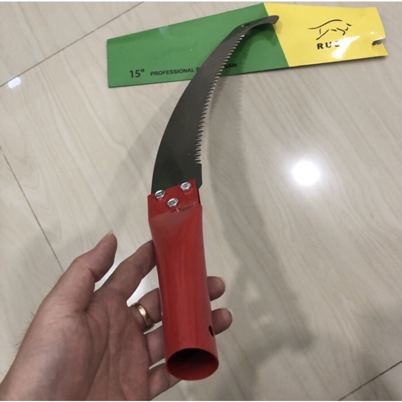 Jual Promo !!! Gergaji Kopi / Gergaji Dahan / Gergaji Bonsai / Gergaji Lengkung Baja 15 Inch ...