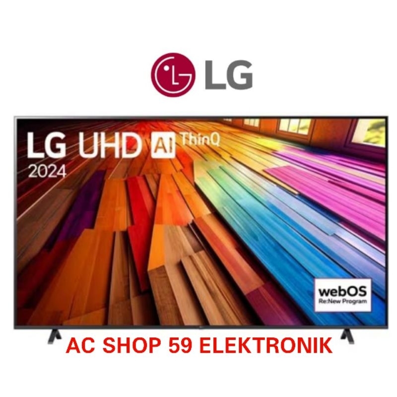 Jual LED TV LG 75UT8050PSB 4K UHD Smart AI ThinQ WebOS TV 75 Inch New ...