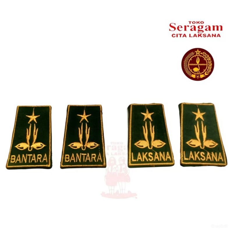 Jual TKU BANTARA dan TKU LAKSANA Pangkat Pramuka | Shopee Indonesia