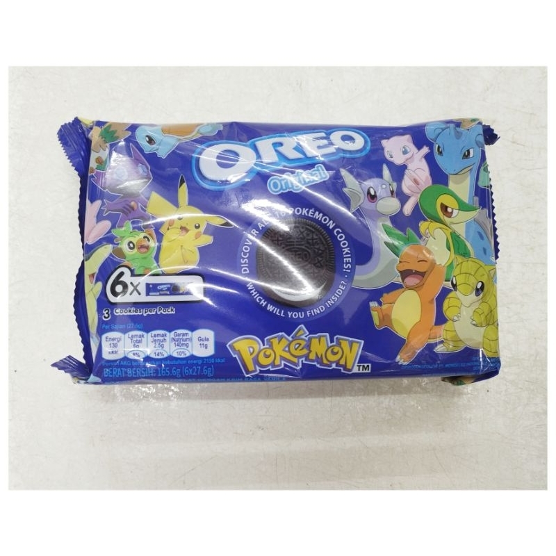 Jual Oreo Pokemon Special Edition Oreo Pikachu Original 6 X 27gr ...