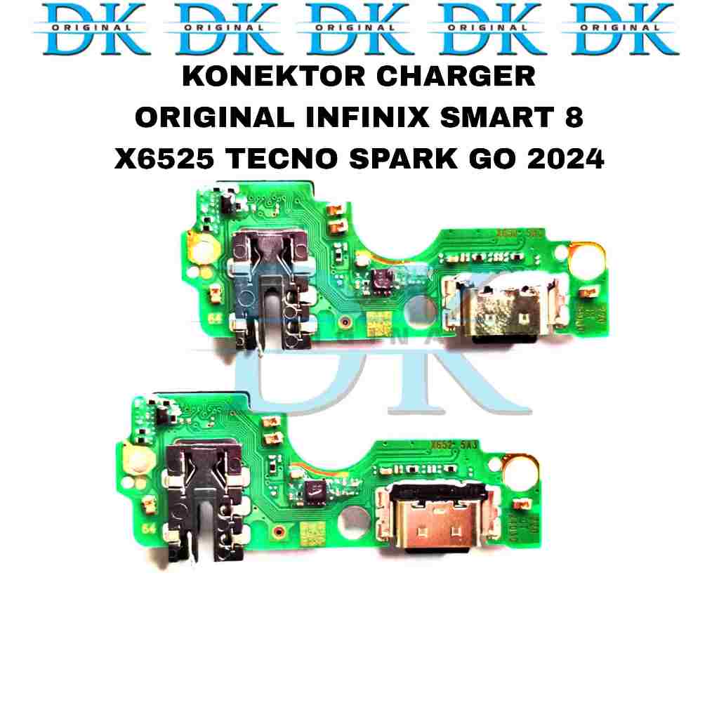 Jual Konektor Charger Infinix Smart 8 X6525 Tecno Spark Go 2024 USB Papan Cas Mic Pcb Board Ori ...