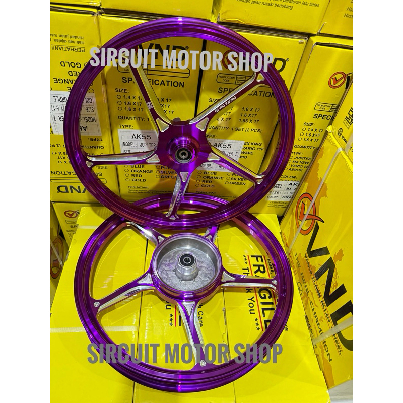 Jual VELG VND AK 55 / JUPITER Z / JUPITER MX OLD / VELG VND AK55 MODEL ENKEI | Shopee Indonesia