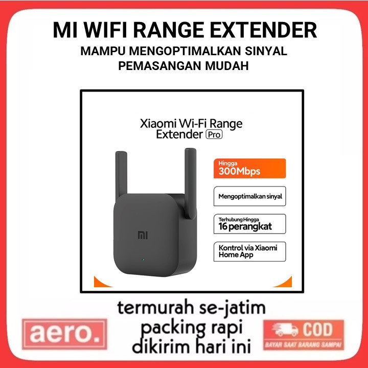 Jual mi wifi extender pro pemancar ulang sinyal wifi | Shopee Indonesia