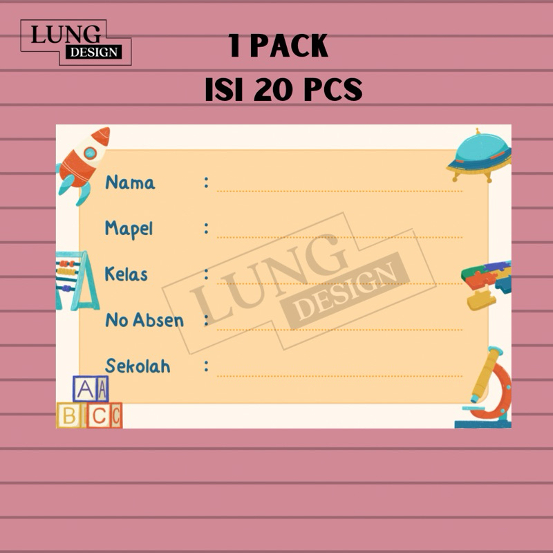 Jual TIDAK PO (PRE-Order) | READY STOK | (1 PACK isi 40 pcs) STICKER ...