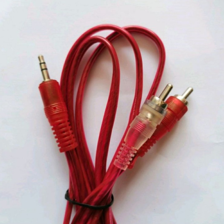 Jual Kabel Jack Audio Jack 2 in 1 3.5mm dari HP ke Speaker aktif Salon (1,5 meter) | Shopee ...
