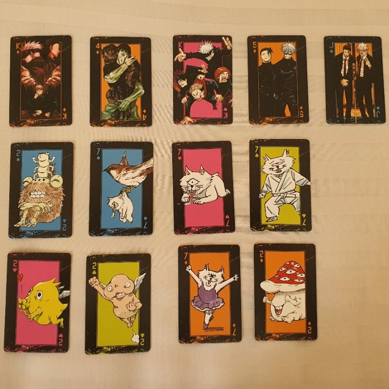 Jual OFFICIAL JUJUTSU KAISEN JJK TRUMP CARD SET MERCHANDISE GOJO SATORU ...