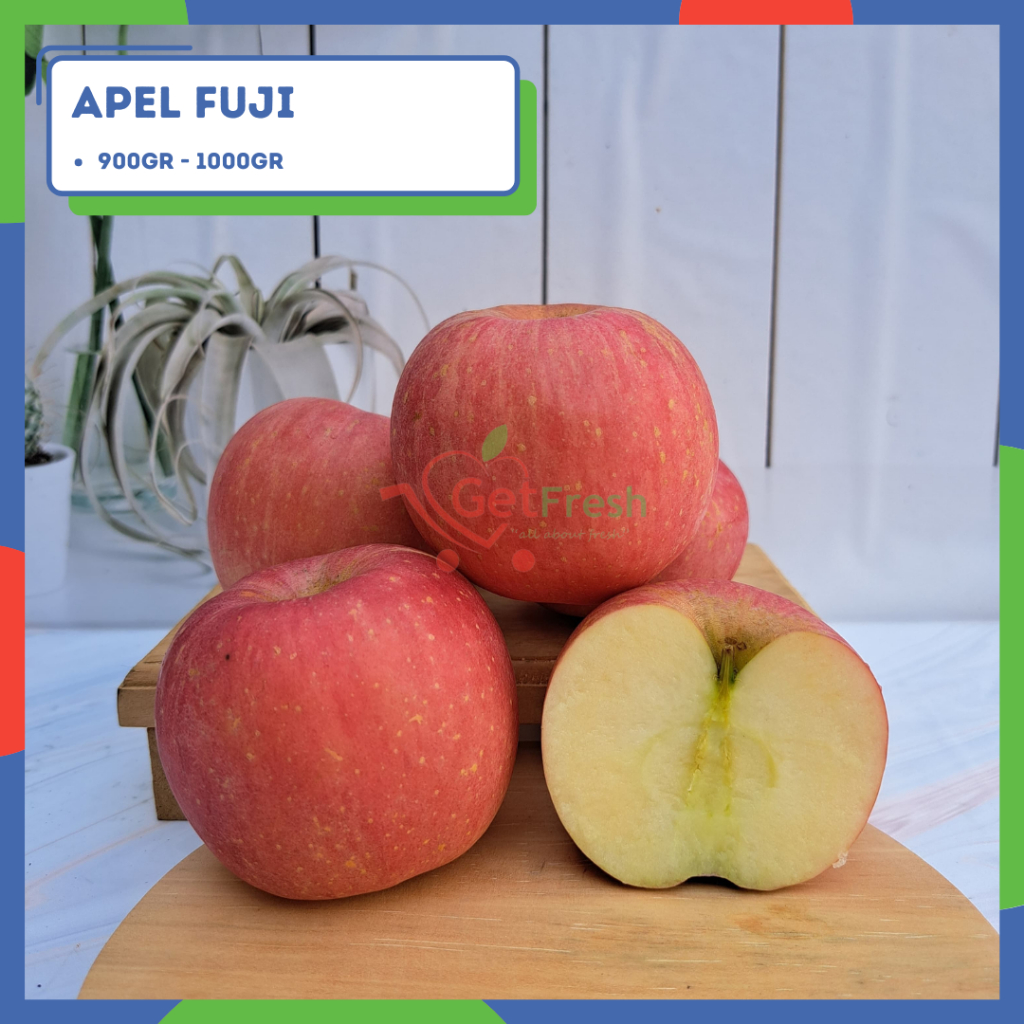 Jual Apel Fuji Pack 900 gr - 1000 gr | Shopee Indonesia