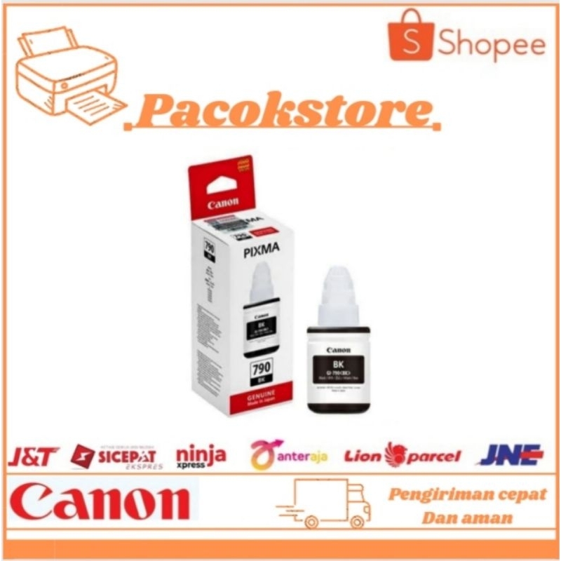 Jual tinta canon pixma gl790 G1010-G2010-G3010-G4010 black original ...