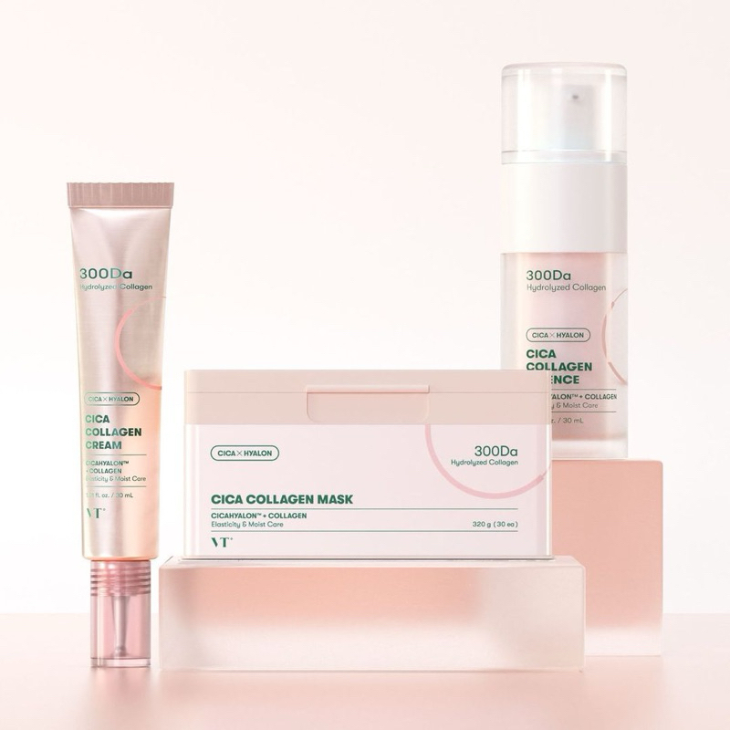 Jual VT COSMETICS Cica Collagen Essence 30ml / Collagen Cream 30ml ...