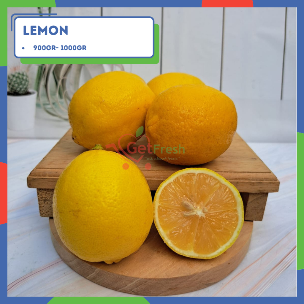 Jual Lemon Import Pack 900 - 1000 gr | Shopee Indonesia