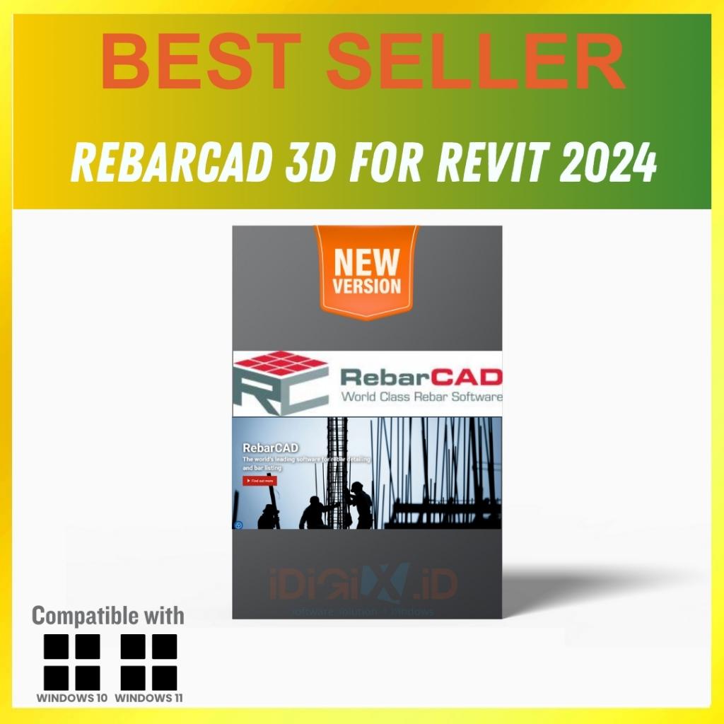 Jual RebarCAD 3D Suite for Revit v.2024 | Shopee Indonesia
