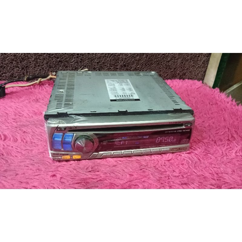 Jual head unit singel dint alpine cdm 7874 | Shopee Indonesia