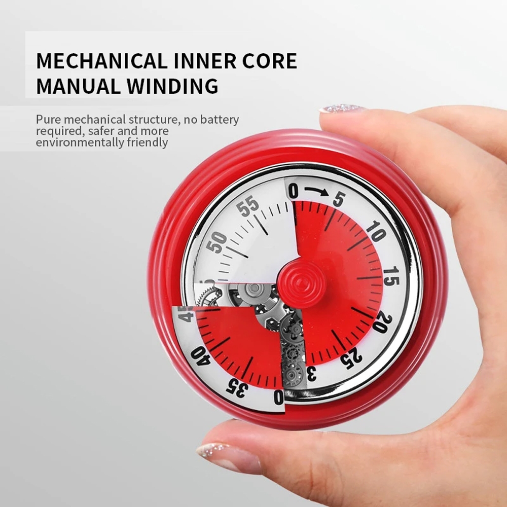 Jual Alarm Timer Masak Dapur Mekanik Putar Tangan Rotary Countdown ...