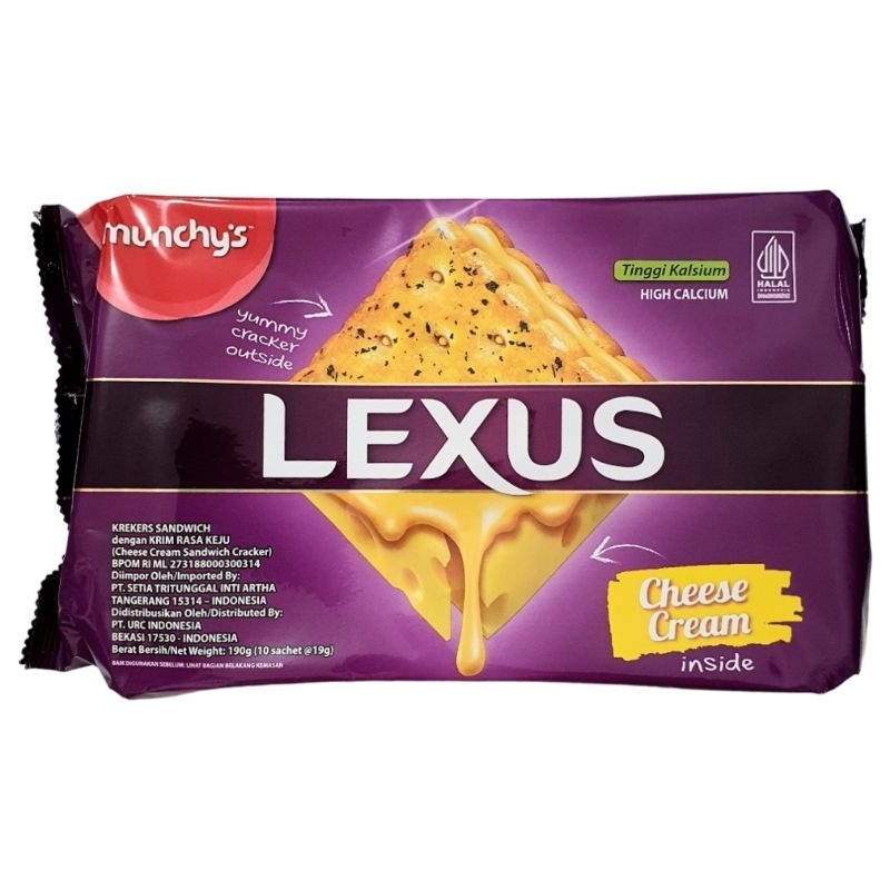 Jual Lexus Biscuit isi Cheese Cream 190g | Shopee Indonesia