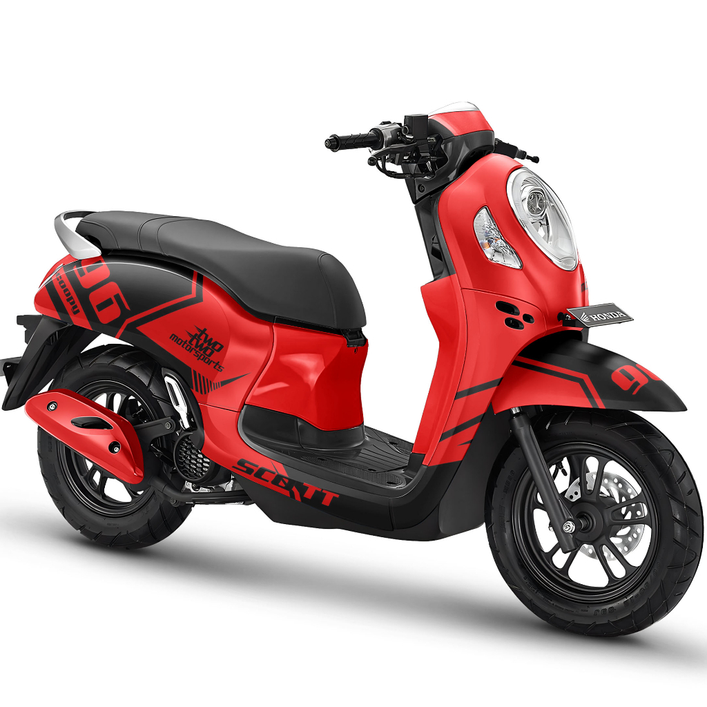 Jual Stiker Full Body + Decal Dashboard Honda Scoopy 2012-2023 Scott ...