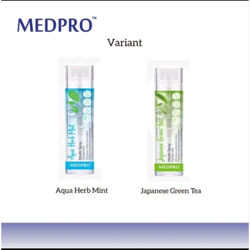 Jual MEDPRO MOUTH SPRAY PENGHILANG BAU MULUT 12ML | Shopee Indonesia