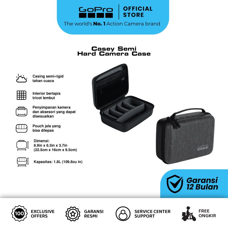 Jual GoPro Casey Semi Hard Camera Case | Shopee Indonesia