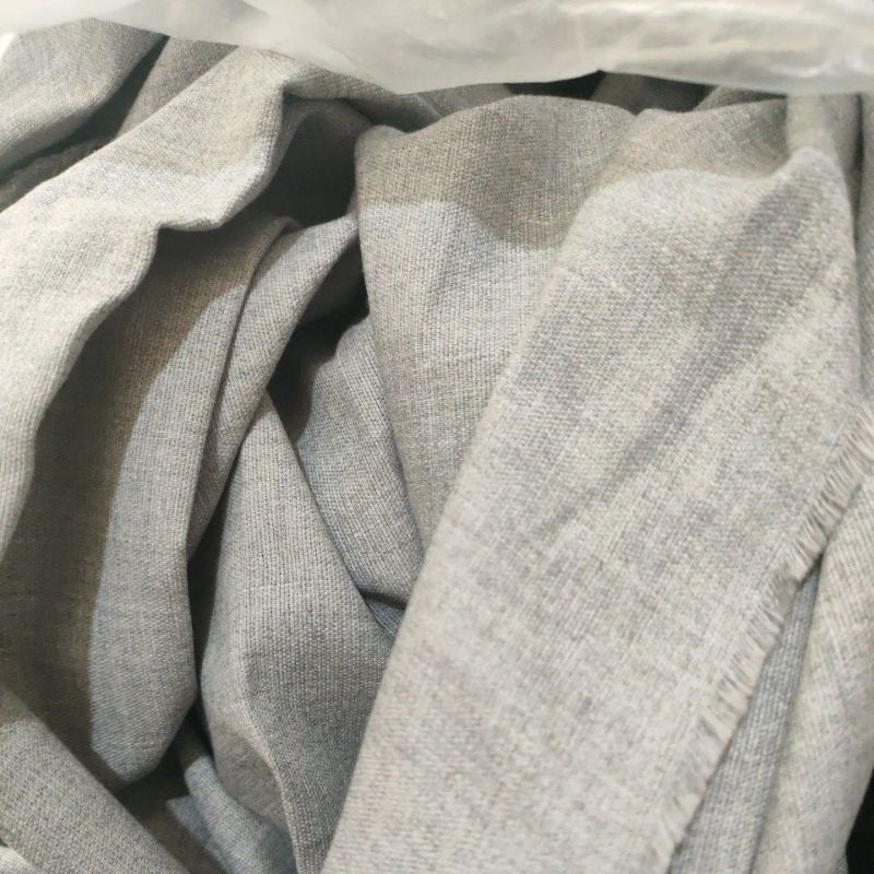 Jual KAIN KILOAN KATUN RAMI TRI G ABU | Shopee Indonesia